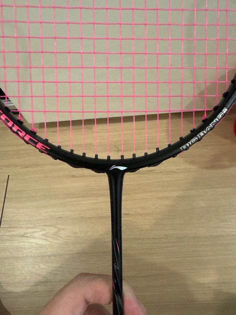 LiNing AxForce Big Bang, Sports Equipment, Sports & Games, Racket ...