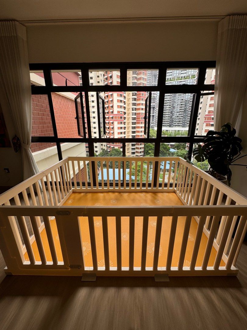 LNIB Famous Korean brand Ggumbi baby play pen play yard fence like ...