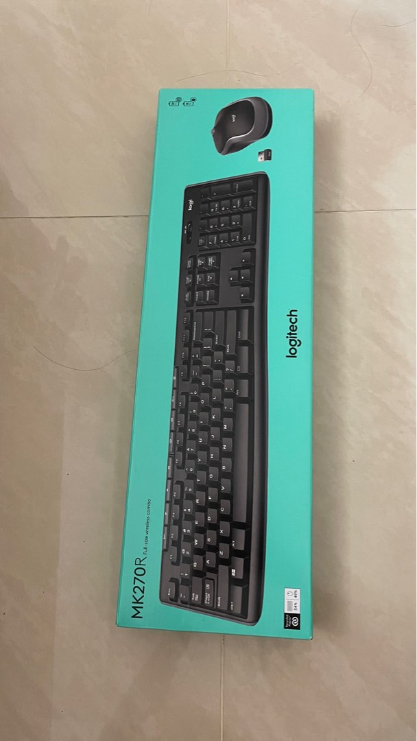 Logitech keyboard and mouse M270R, Computers & Tech, Parts ...