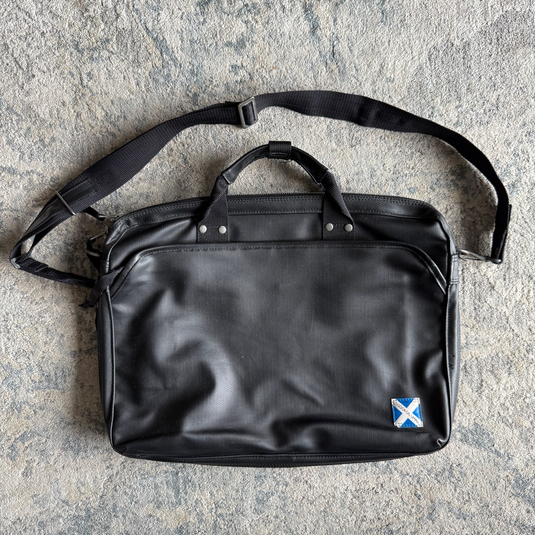 Luggage Label Briefcase Sling Bag, Men's Fashion, Bags, Sling Bags on ...