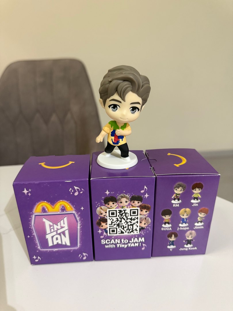 McDonald's TinyTAN BTS Figure - Various, Hobbies & Toys, Memorabilia & Collectibles, Fan ...