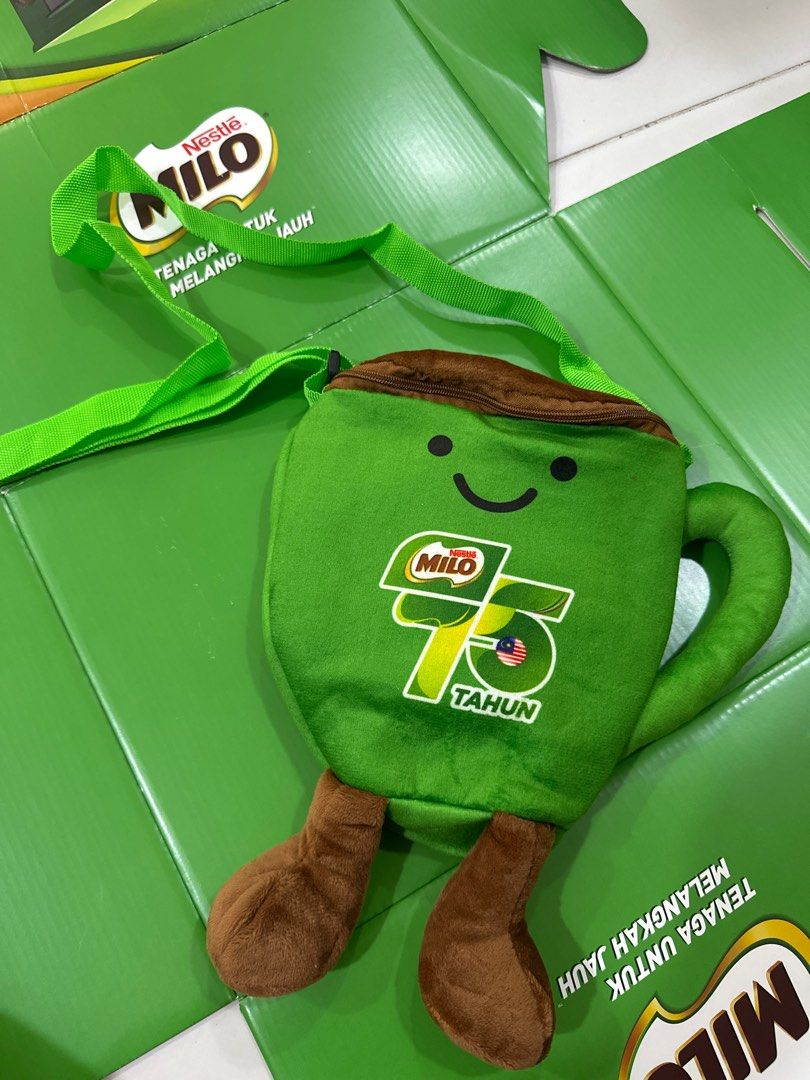 Milo 75th Anniversary Plush Toy Boy, Hobbies & Toys, Toys & Games on ...