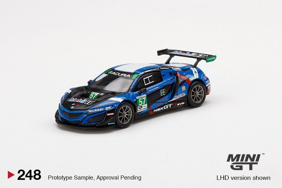 Mini GT Acura NSX GT3 Evo #57 Tarmac Works Diecast Car, 興趣及遊戲, 玩具 & 遊戲類 ...