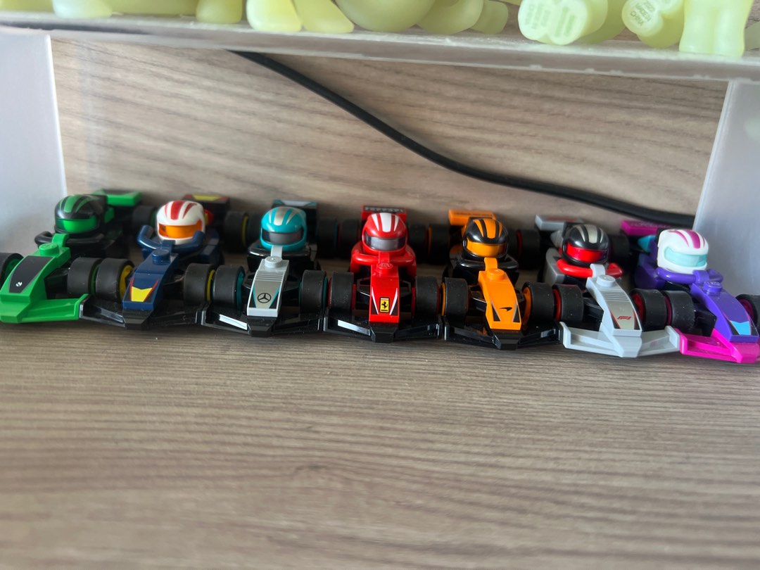 Miniature Formula 1 Toy Cars - Set of 7, Hobbies & Toys, Toys & Games ...