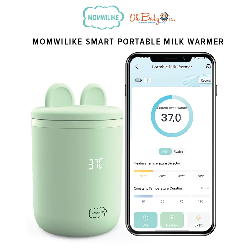 Momwilike milk warmer, Can connect through apps, Babies & Kids, Nursing ...