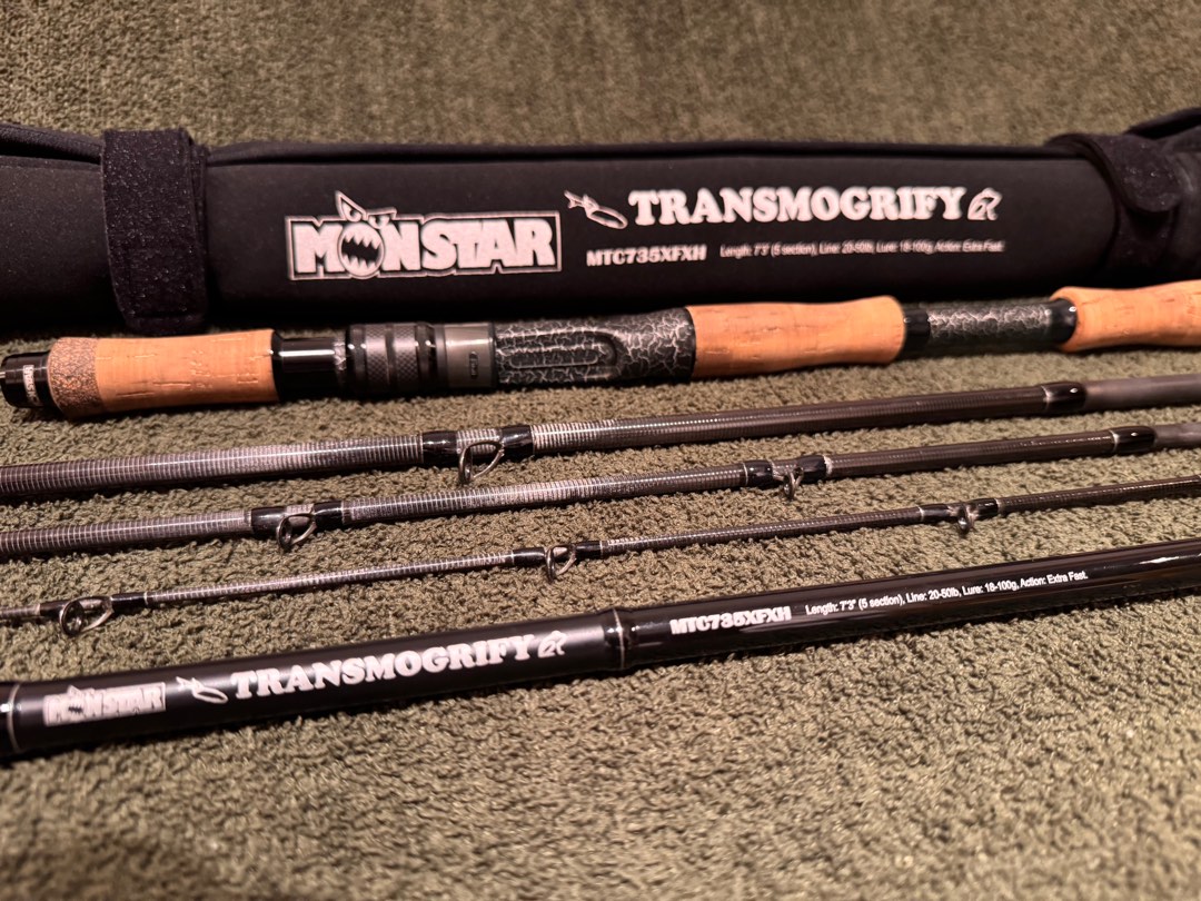 Monstar Transmogrify MTC735XFXH Fishing Rod, Sports Equipment, Fishing ...