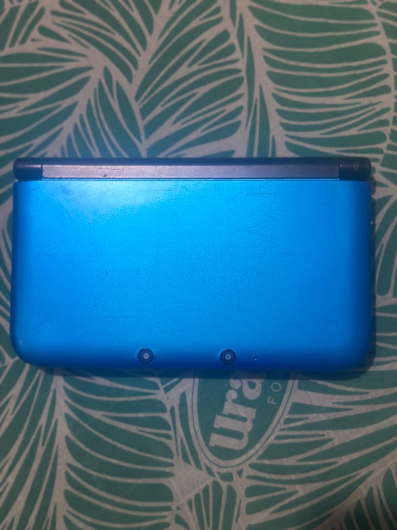 Nintendo 3DS XL - Blue with MarioKart installed and Super Spash Bros ...