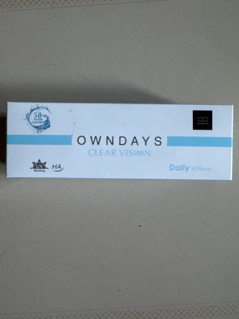 Owndays Clear Vision Daily Contact Lenses, Beauty & Personal Care, Vision Care on Carousell