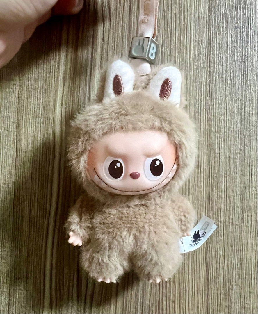 Labubu Pin for Love - Alphabet B, Hobbies & Toys, Toys & Games on Carousell