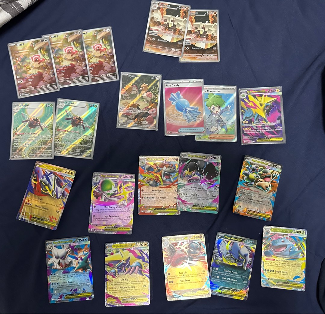 Pokemon Mega Evolution IR/Ex, 興趣及遊戲, 收藏品及紀念品, 古董收藏 - Carousell