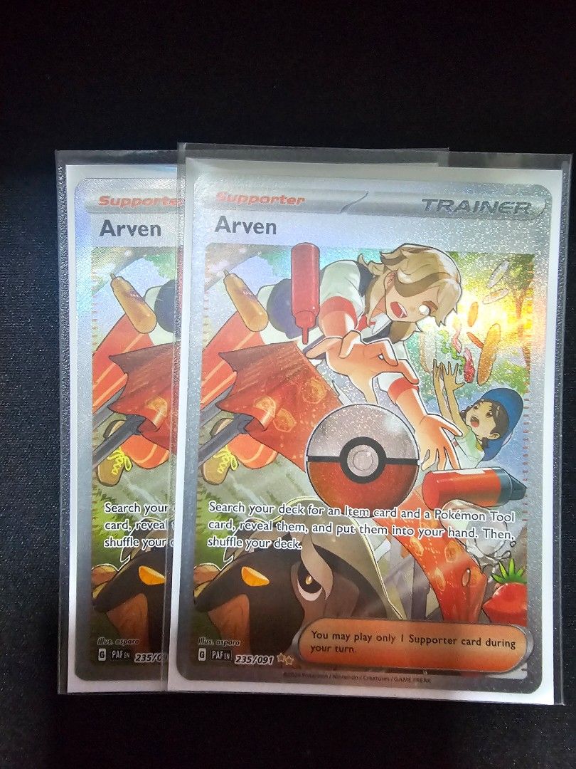 Pokemon TCG Arven SIR, Hobbies & Toys, Toys & Games on Carousell