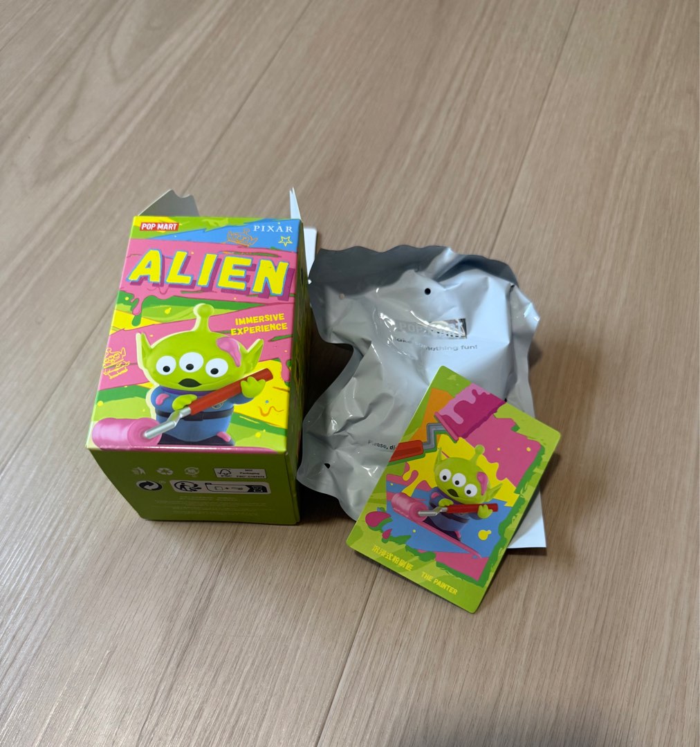 POP MART Pixar Alien Immersive Experience Figure, Hobbies & Toys, Toys ...