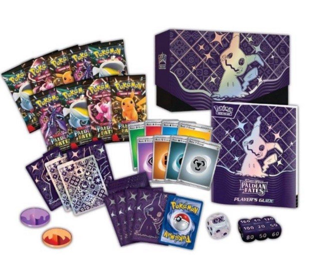 [READY STOCK] Paldean Fates Elite Trainer Box ETB|Pokemon prismatic ...