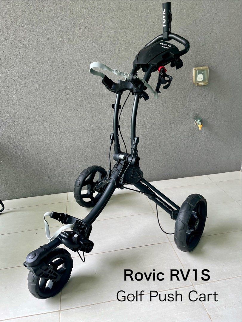 Rovic RV1S Golf Push Cart, Sports Equipment, Sports & Games, Golf on ...
