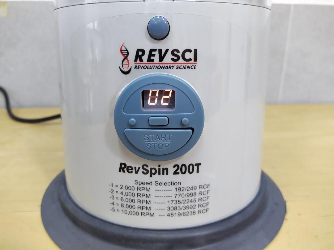 RS-200 RevSpin Microcentrifuge, Made in USA, 100-230 VAC, 小型離心機, 家庭電器 ...