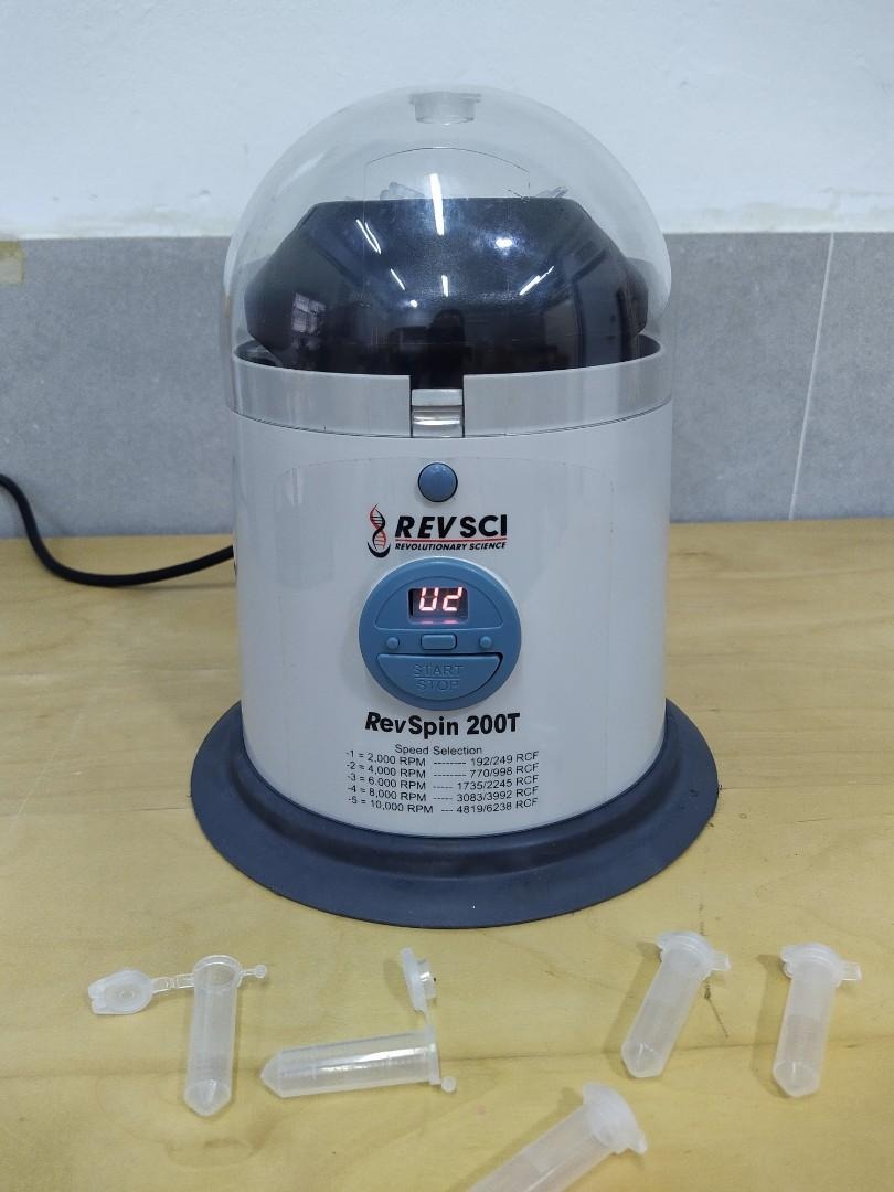RS-200 RevSpin Microcentrifuge, Made in USA, 100-230 VAC, 小型離心機, 家庭電器 ...