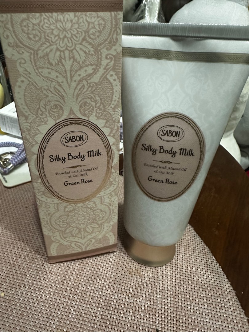 Sabon Body Lotion silky body milk Green Rose 全新正貨, 美容＆個人護理, 沐浴＆身體護理, 沐浴 ...
