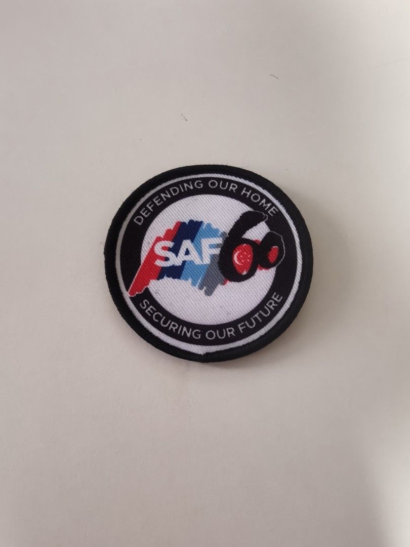SAF 60th Anniversary Patch, Hobbies & Toys, Memorabilia & Collectibles ...