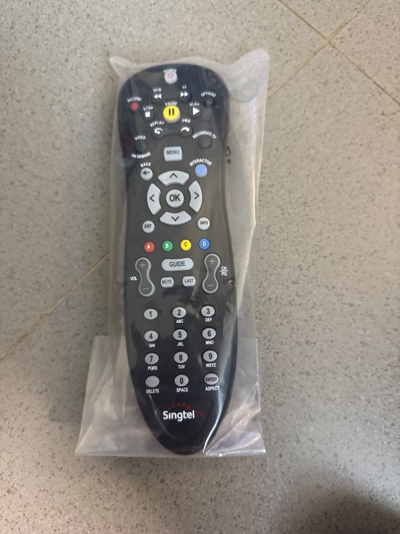 Singtel TV Remote Control, TV & Home Appliances, TV & Entertainment, TV ...