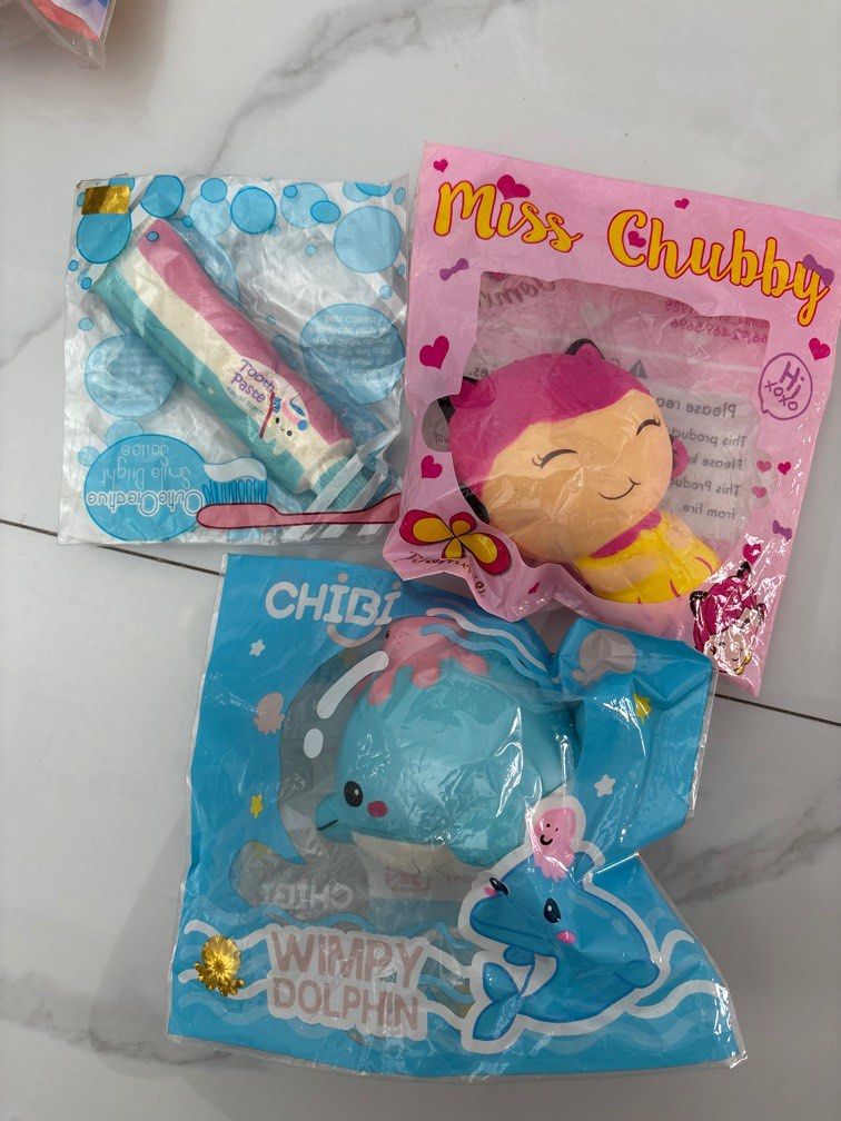 Squishy cutie creative, chibi, Toys & Collectibles, Mainan di Carousell