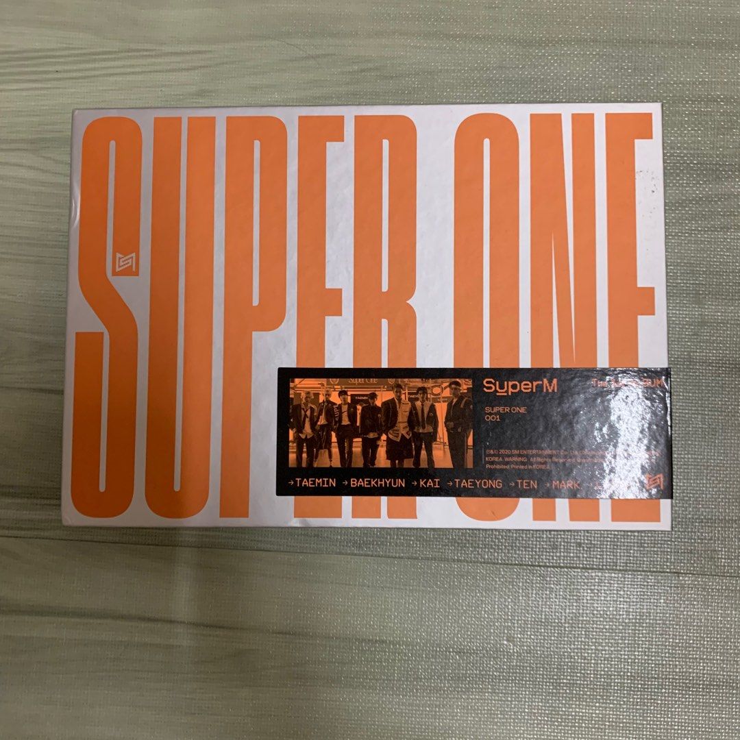 SuperM Super One, Hobbies & Toys, Music & Media, CDs & DVDs on Carousell