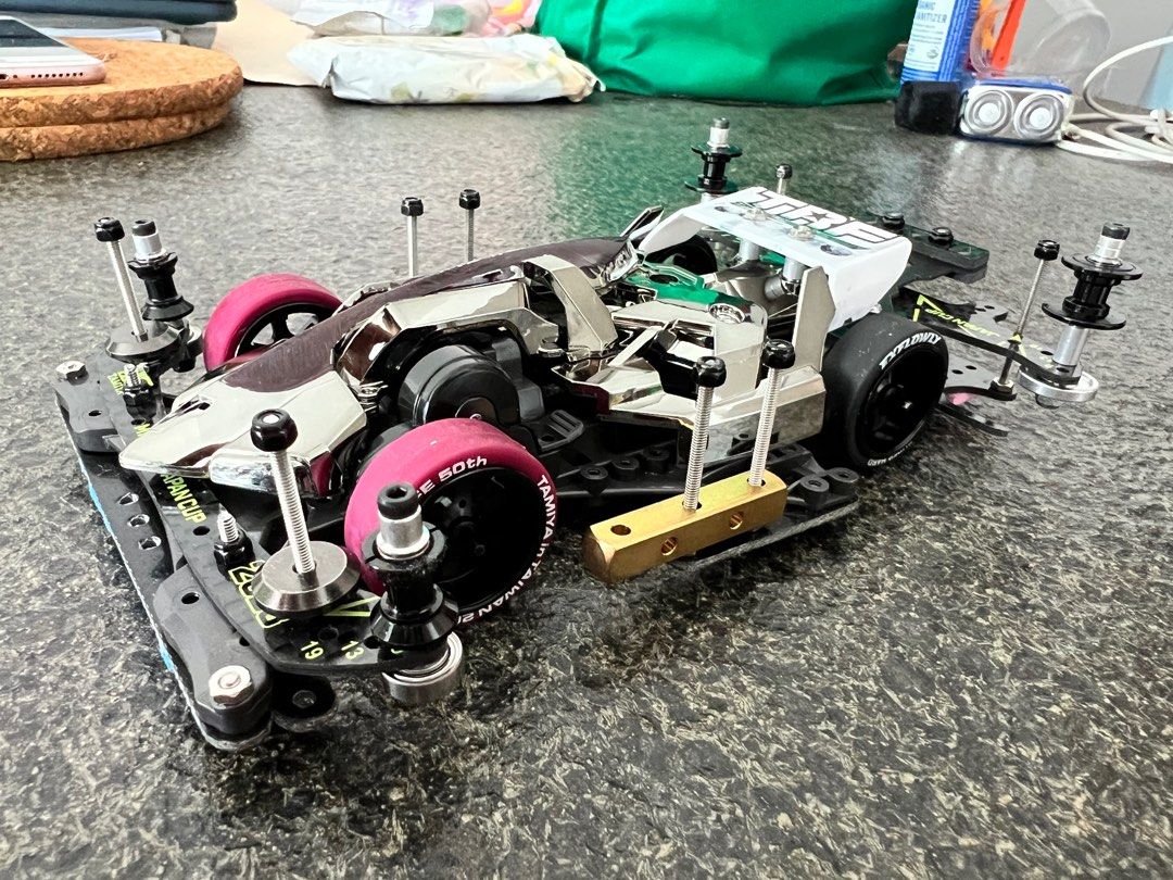 Tamiya Mach Frame Black Metallic Body Mini 4WD, Hobbies & Toys, Toys ...