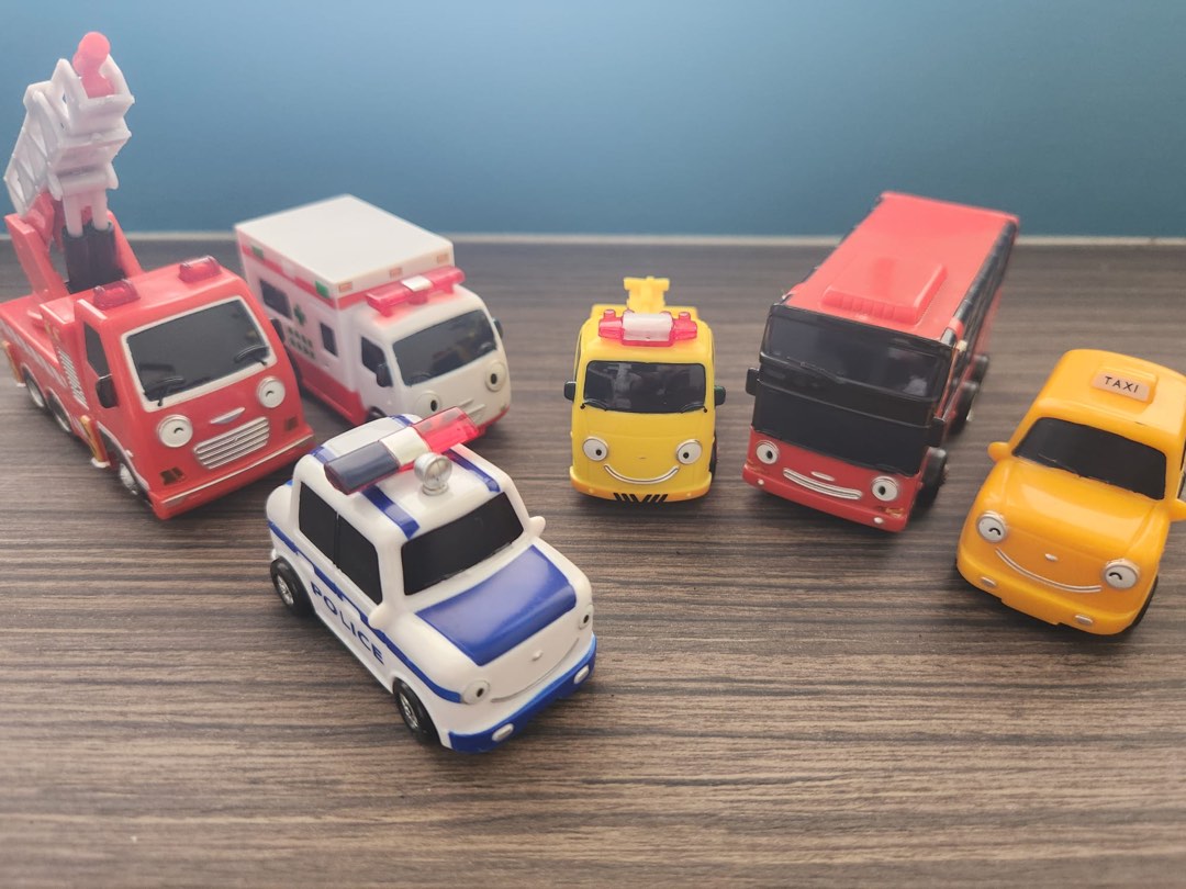 Tayo the Little Bus Toy Cars Set, Hobbies & Toys, Toys & Games on Carousell