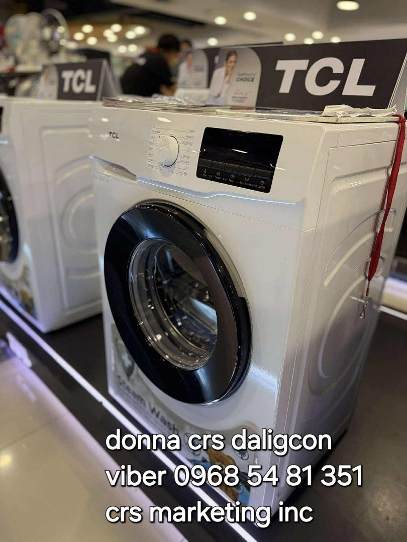 Tcl frontload washing machine, TV & Home Appliances, Washing Machines ...