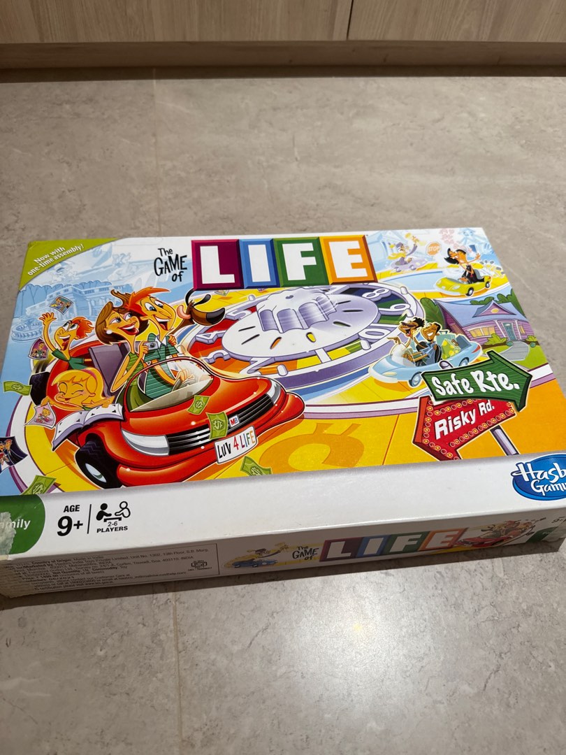 The Game of Life Board Game, Hobbies & Toys, Toys & Games on Carousell