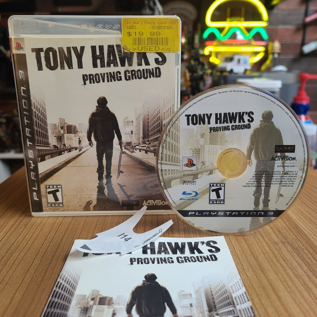 Tony Hawk's Proving Ground [Sony PlayStation 3, 2007] Region 1 - Pre ...