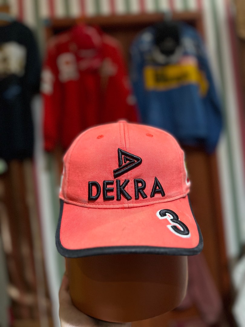 Topi F1 ferrari Michael schumacher, Fesyen Pria, Aksesoris, Topi di ...