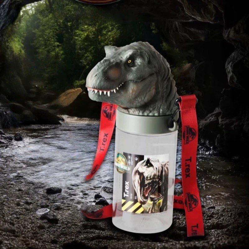 T-Rex Water Bottle Jurassic World Rebirth, Hobbies & Toys, Toys & Games ...