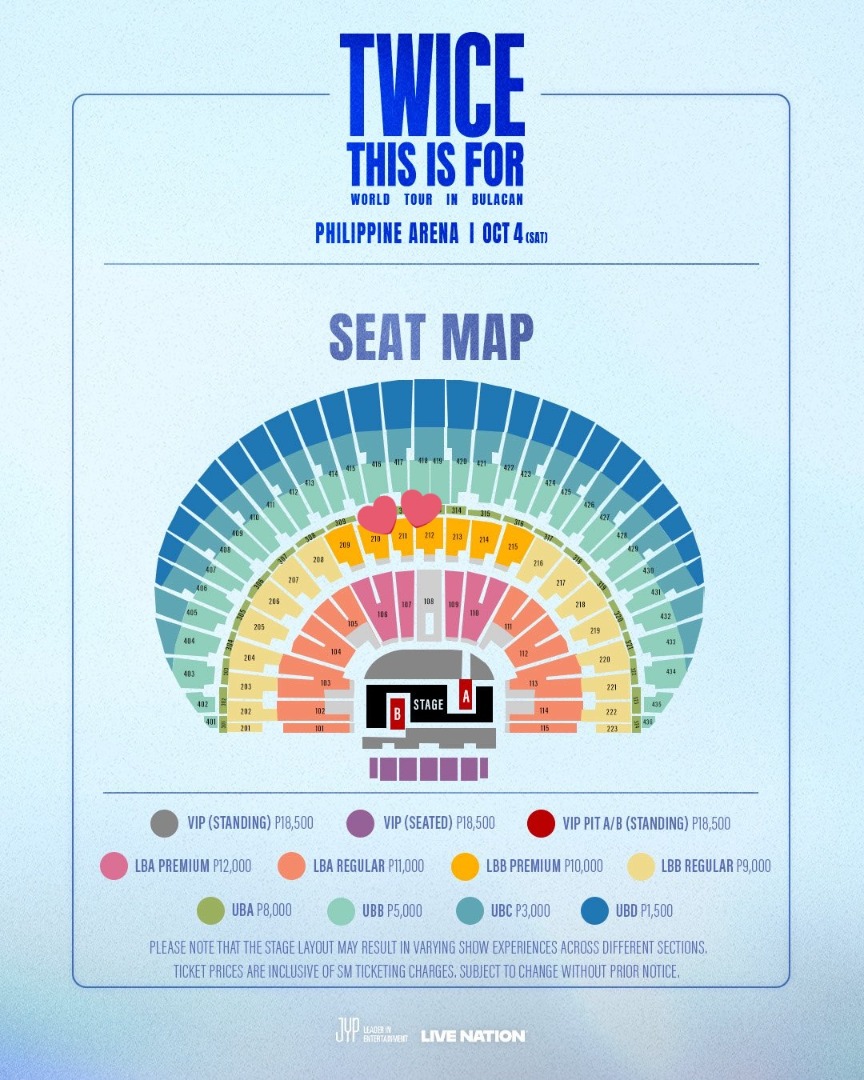 TWICE This is for concert LBB PREMIUM 211 ticket, Tickets & Vouchers ...