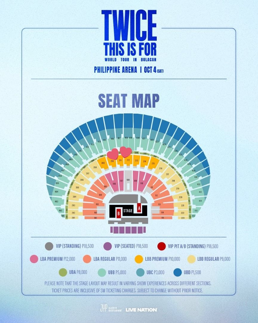 TWICE This is for concert LBB PREMIUM 211 ticket, Tickets & Vouchers ...