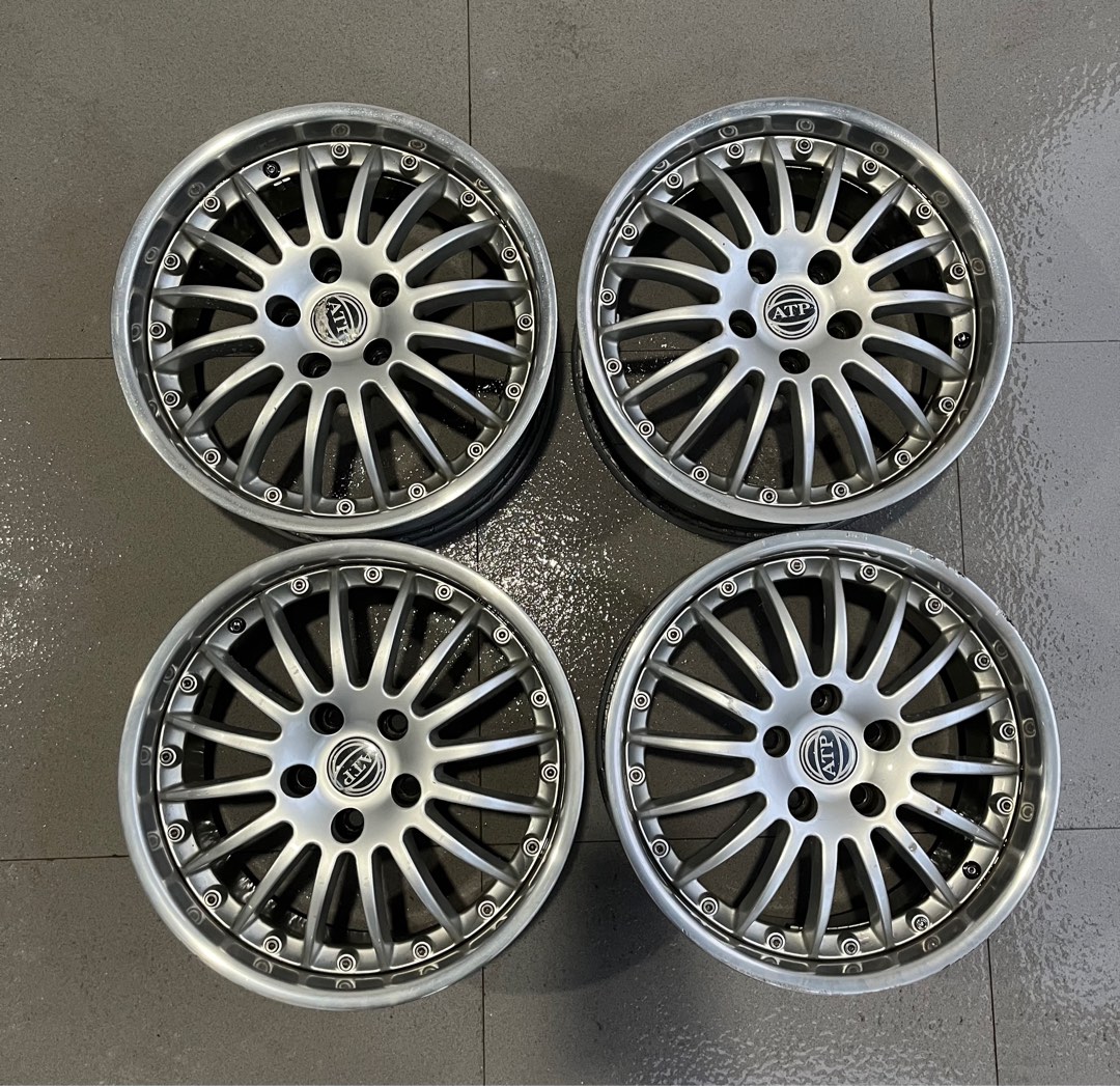 Velg ATP Wheels R17 lebar 7,5 Original Made in Italy, Aksesoris Mobil ...