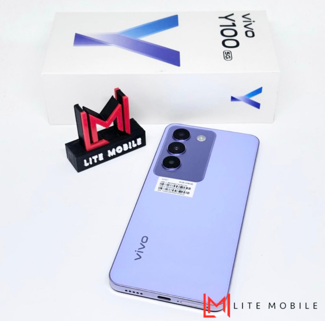 Vivo Y100 5G Leather Purple 256GB, Mobile Phones & Gadgets, Mobile ...