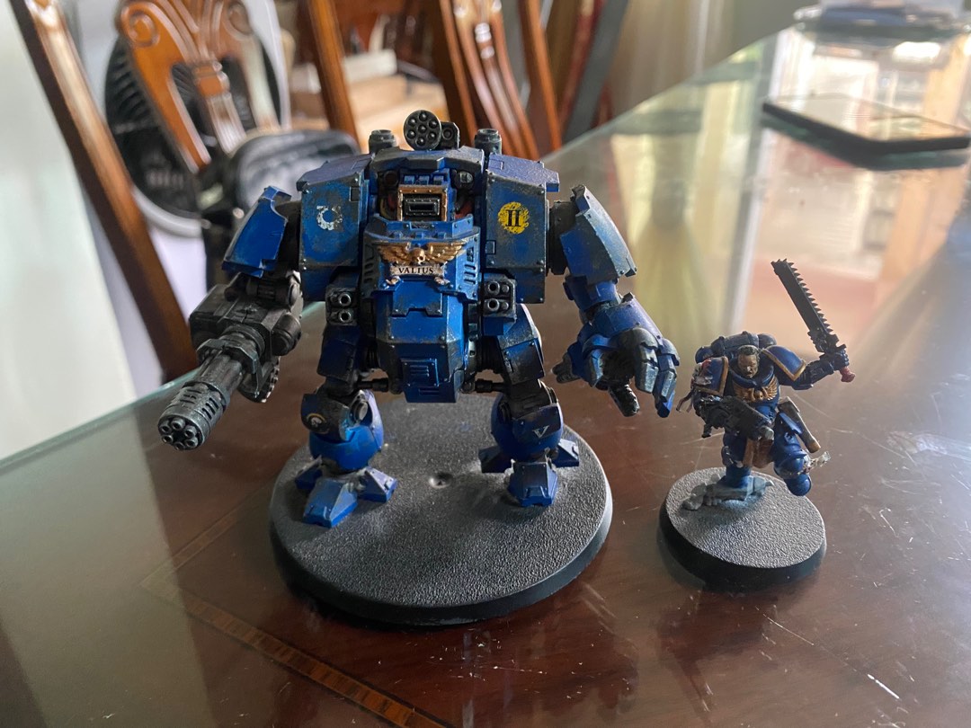 Warhammer 40K Lieutenant Titus and Brother Valtus for Sale, Hobbies ...