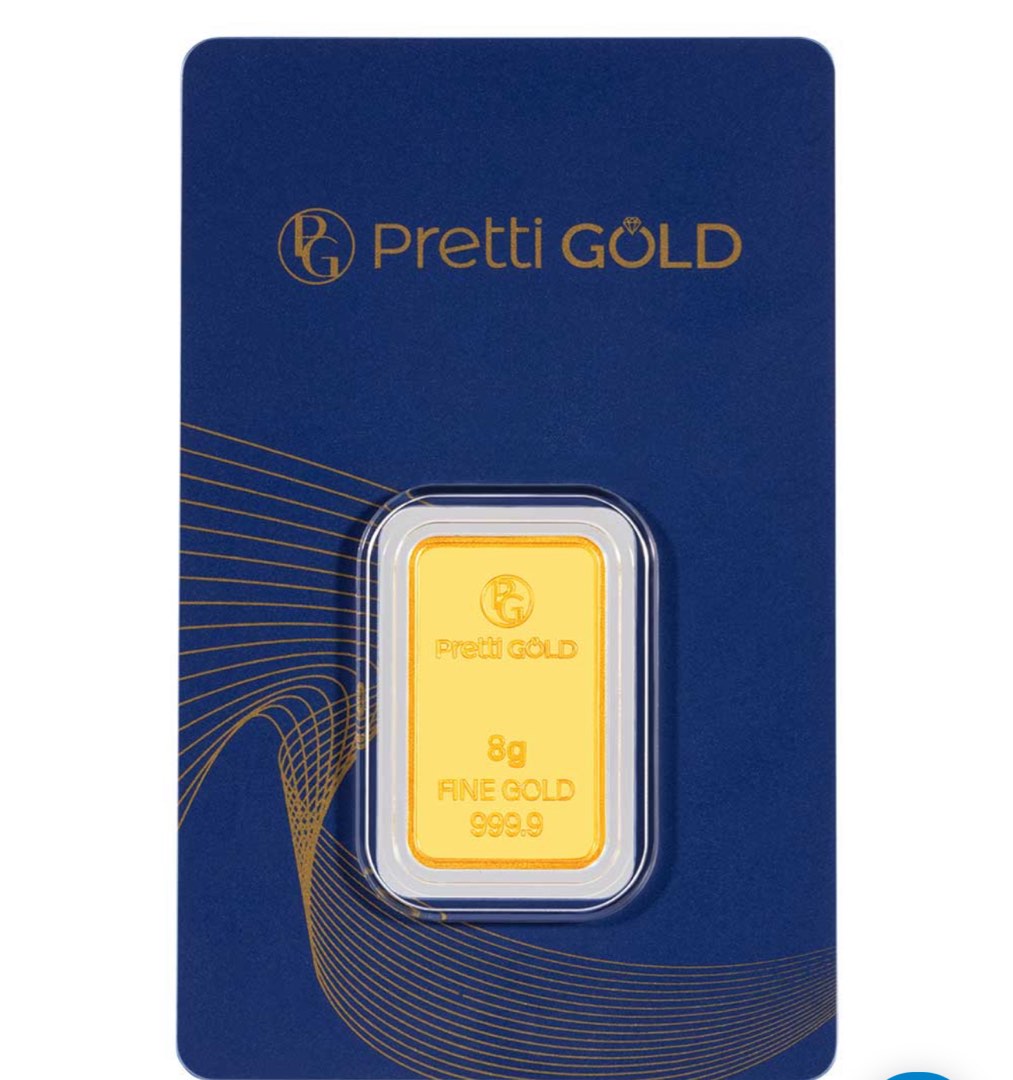8g gold bar, Hobbies & Toys, Memorabilia & Collectibles, Currency on ...