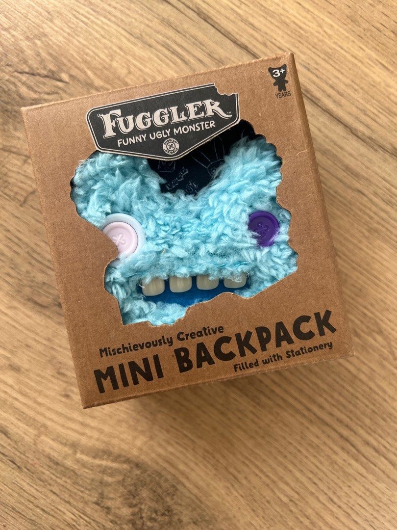 🇬🇧 Fuggler Mini Backpack (Blue) , 女裝, 手袋及銀包, 背囊 - Carousell