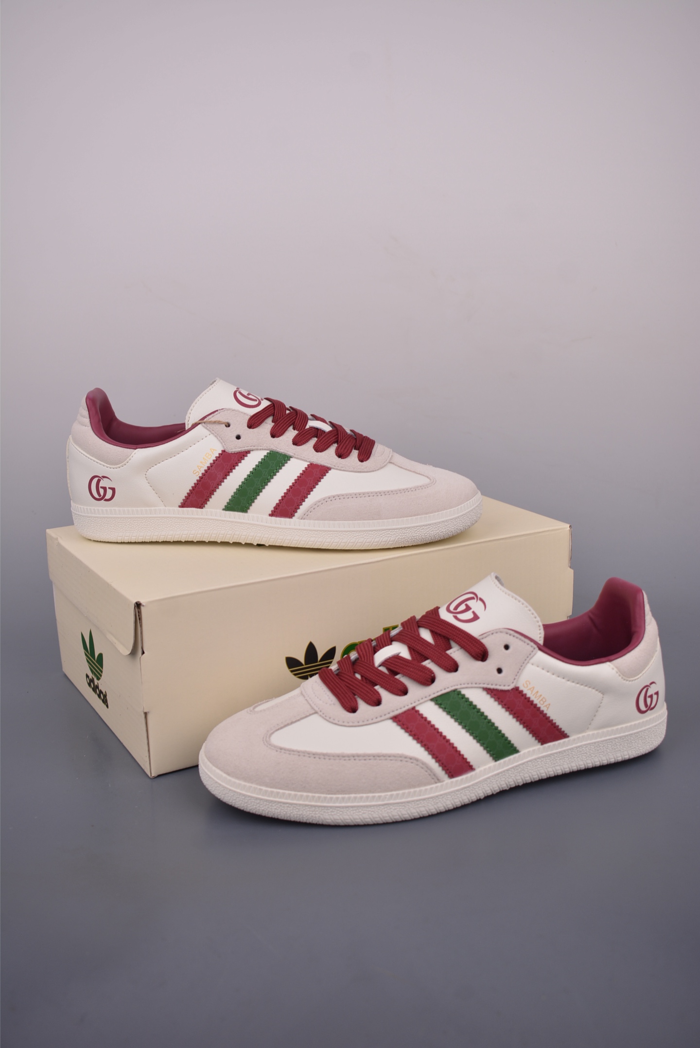 Adidas x Gucci Samba 聯名運動鞋, 男裝, 鞋, 波鞋 - Carousell