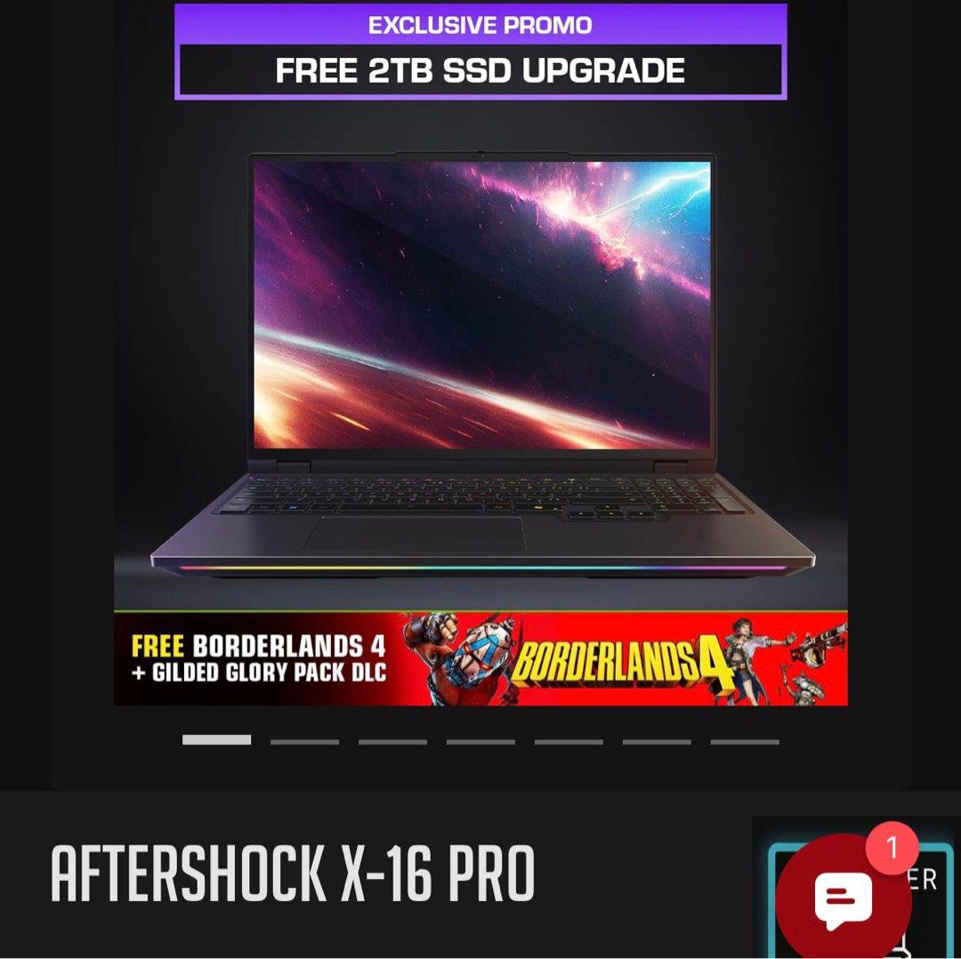 Aftershock X-16 Pro Gaming Laptop - RTX 5080/5090, Computers & Tech, Laptops & Notebooks on ...