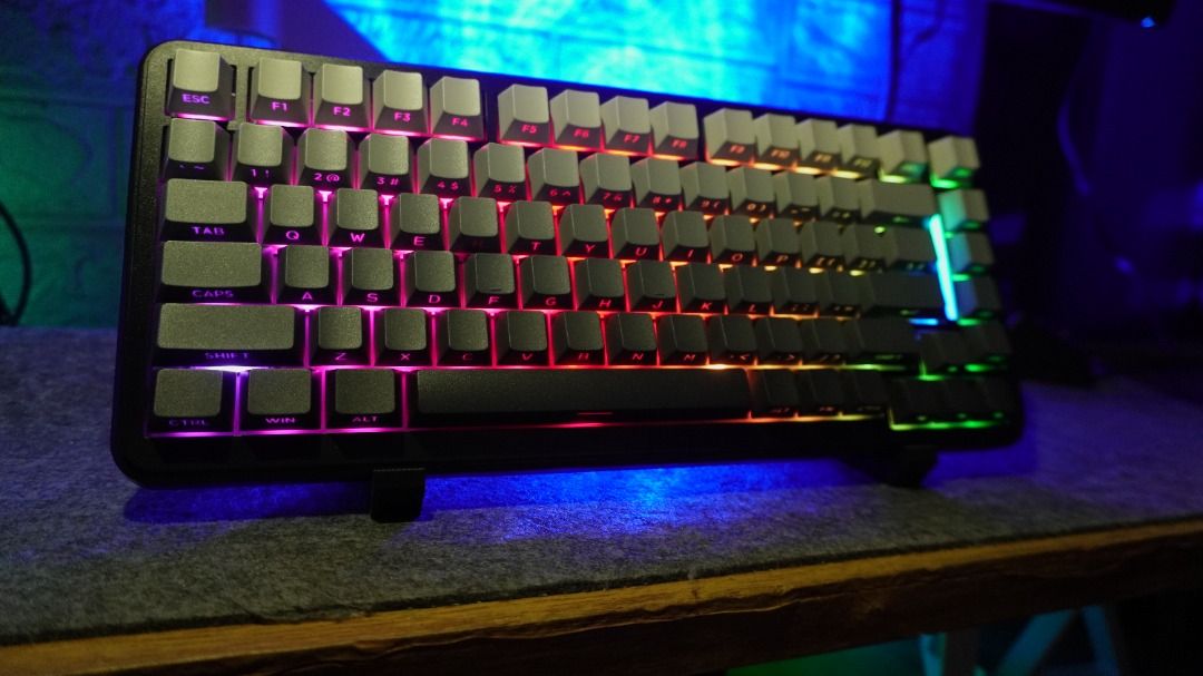 ATTACK SHARK M86 Tri-mode Gasket Mechanical Keyboard MOON, Computers ...