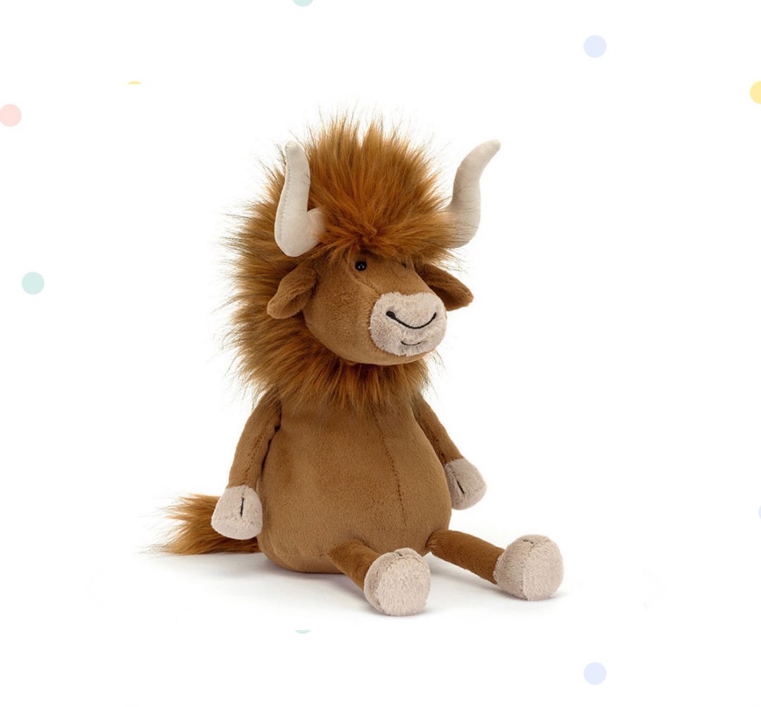 BNWT Jellycat Ramone Bull, Hobbies & Toys, Toys & Games on Carousell