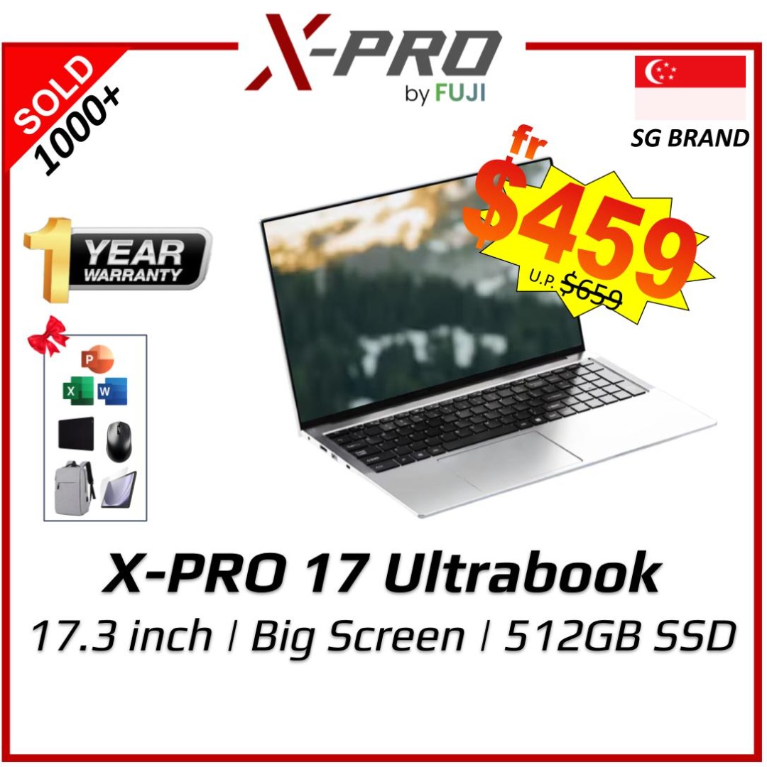 Brand New XPRO 17 Intel i7 - 15.6 Inch - 32GB RAM - Up to 512 GB SSD ...