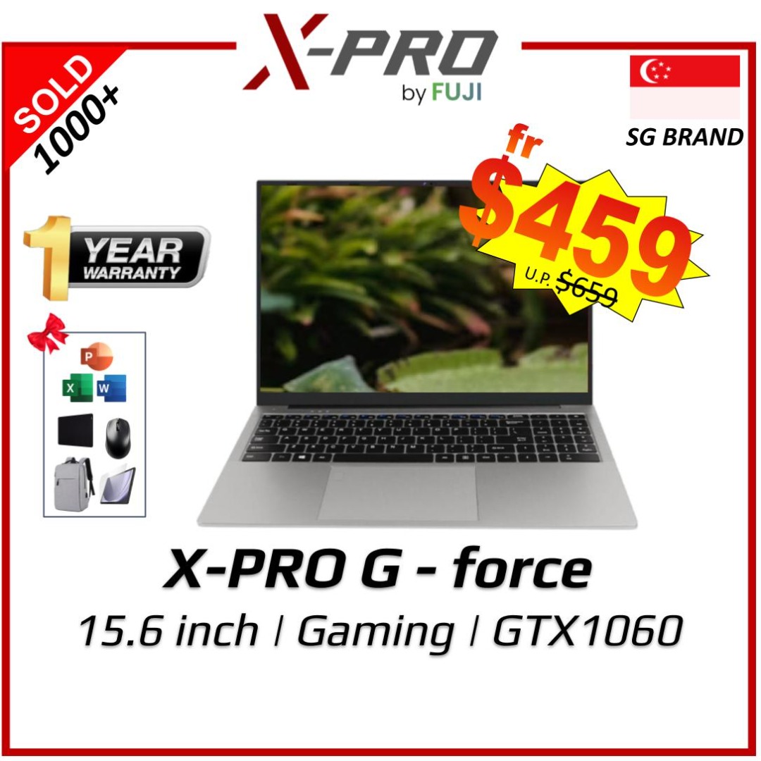 Brand New XPRO G-force Intel i7 - 15.6 Inch - 32GB RAM - Up to 512 GB ...