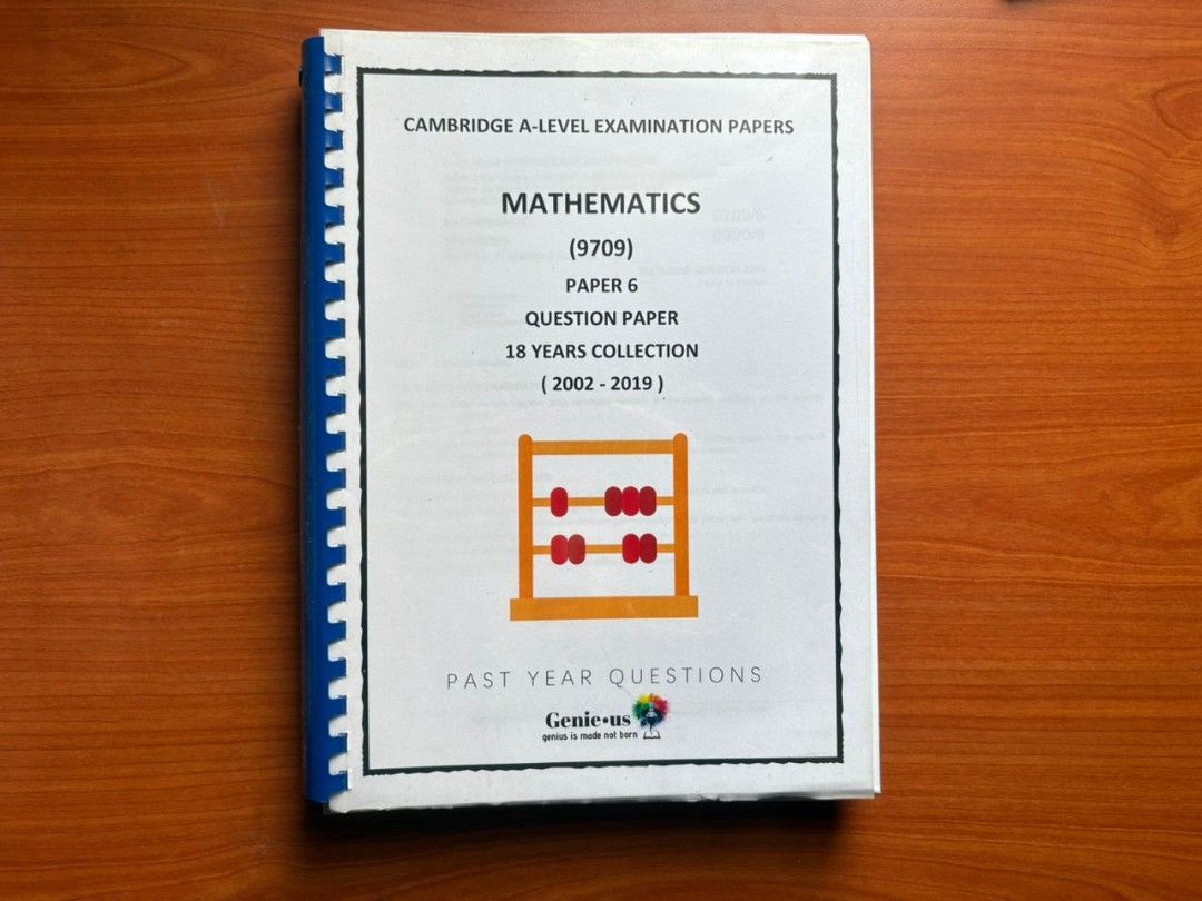 Cambridge A-Level Mathematics Paper 6 (9709), Hobbies & Toys, Books ...