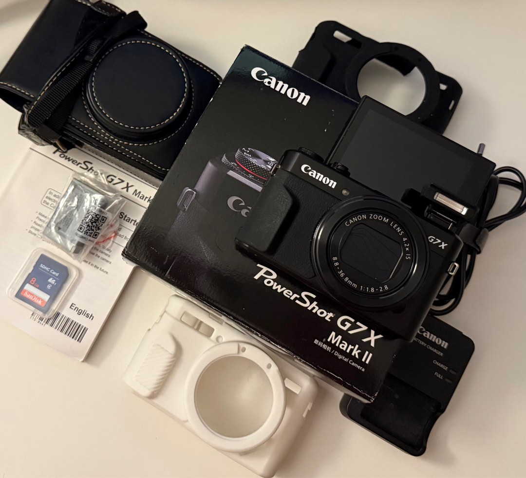 Canon PowerShot G7X Mark II Mark 2 LIGHTLY USED, Photography, Cameras ...