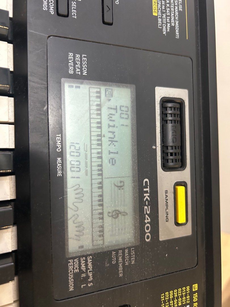 Casio keyboard CTK-2400, Hobbies & Toys, Musical Instruments on Carousell
