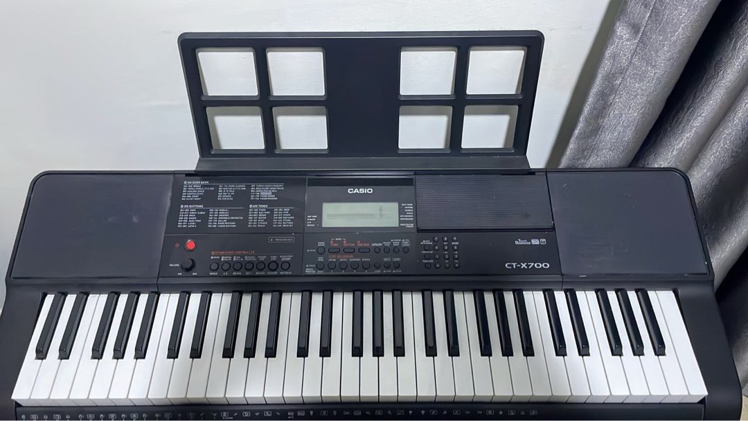 Casio Piano Keyboard ( CTX700), Hobbies & Toys, Music & Media, Musical ...