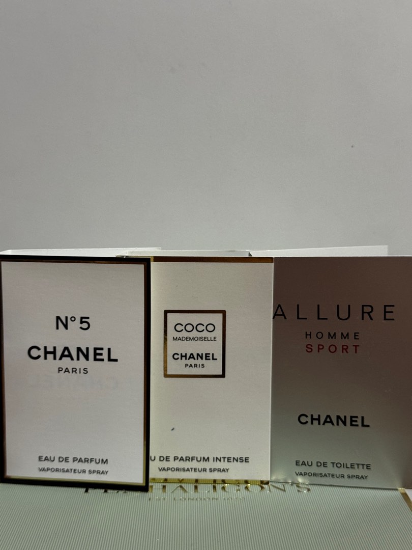 CHANEL PERFUME SAMPLES 1.5ML, Beauty & Personal Care, Fragrance ...